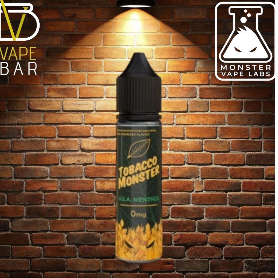 Tobacco Monster USA Menthol Flavour Shot 60ml - Monster Vape - Vape Bar