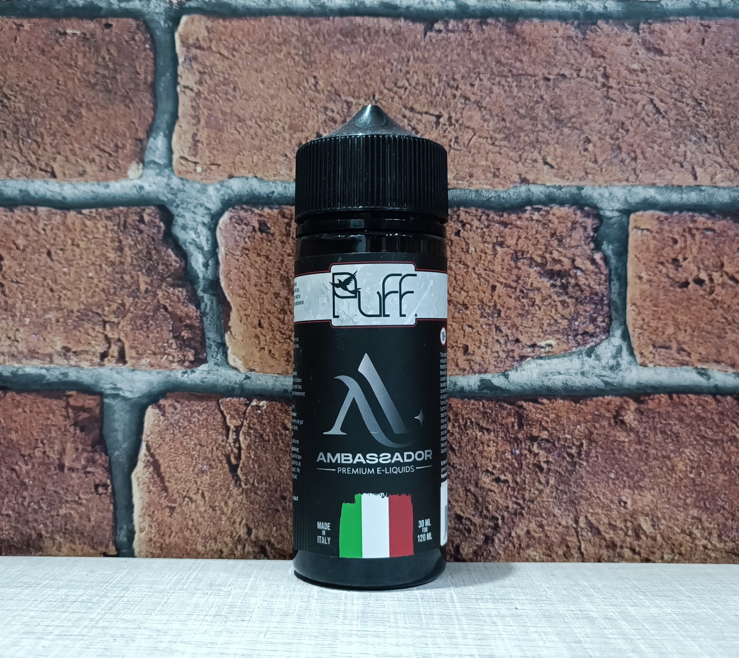 Ambassador Puff Italy 120ml - Vape Bar