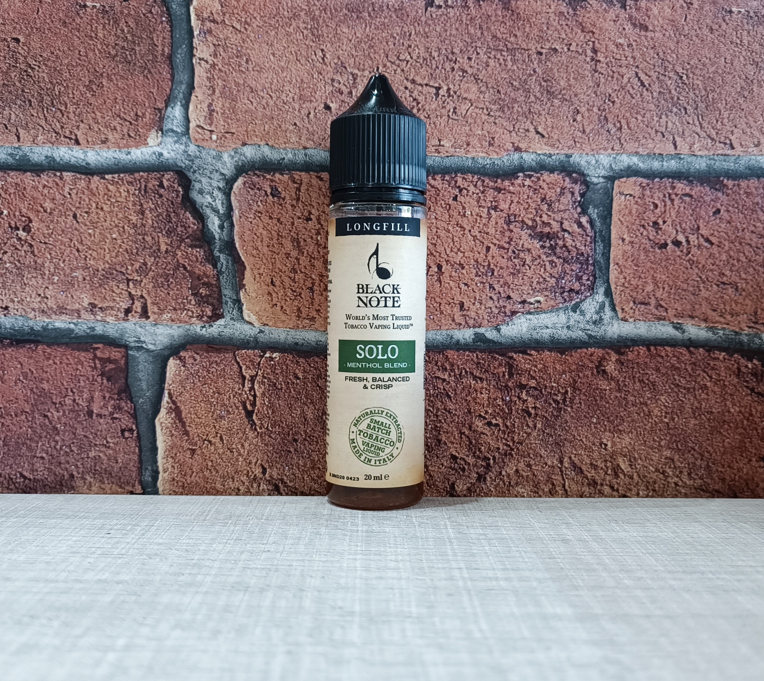 Solo – Black Note Flavor Shots 60ml - Vape Bar